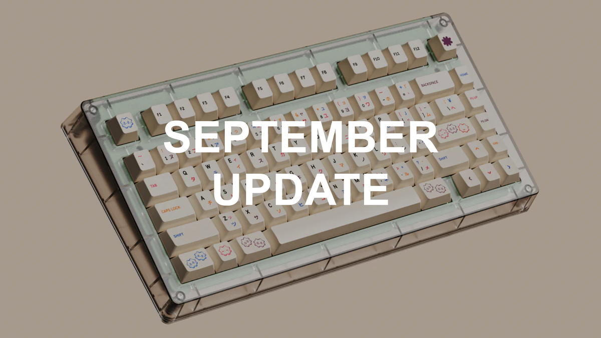 September update: Katie's Mahjong Set, JUNE R3 + Chopper, and more ...